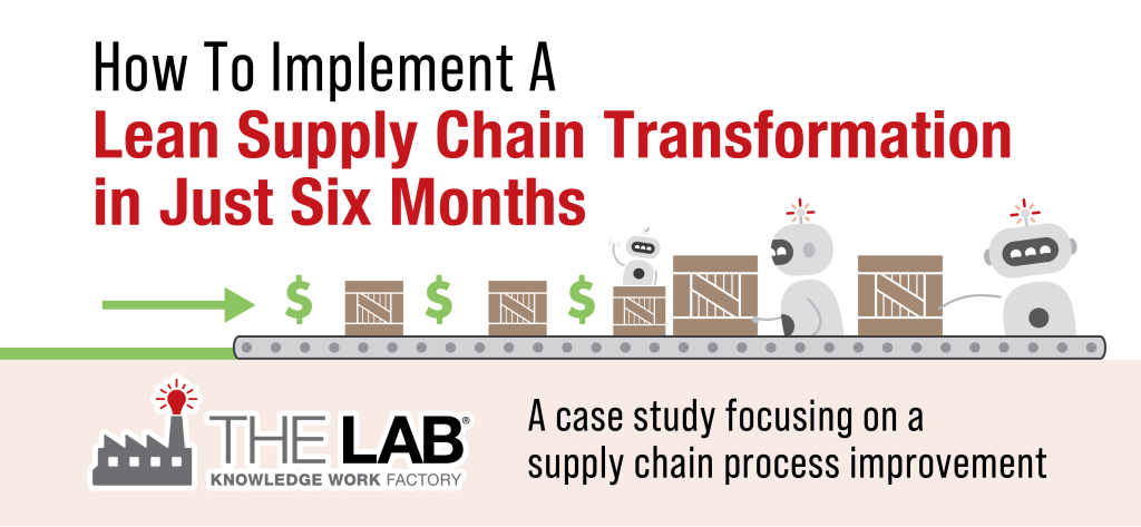 How to Implement A Lean Supply Chain Transformation in Just Six Months - The Lab Consulting