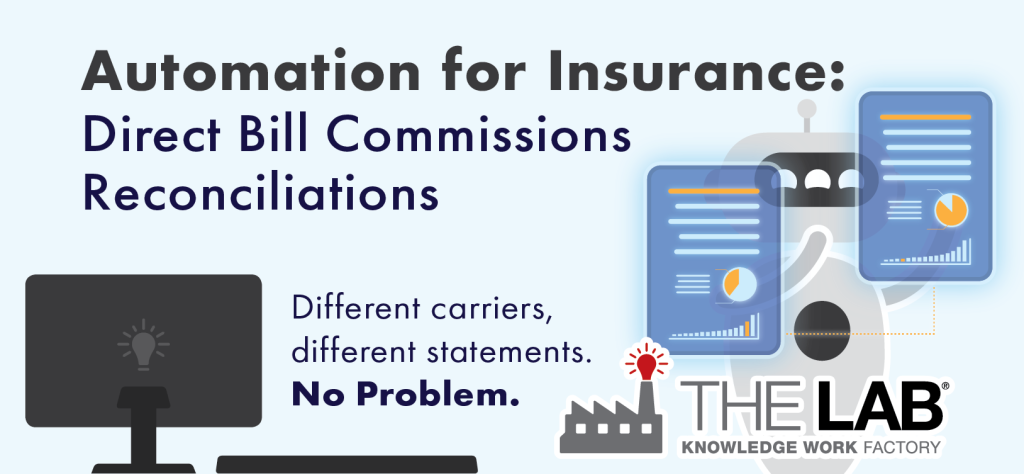 Insurance Direct Bill Commissions Automation - The Lab Consulting