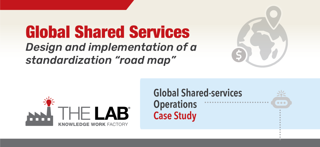 Global Shared Services operations standardization case study with ...