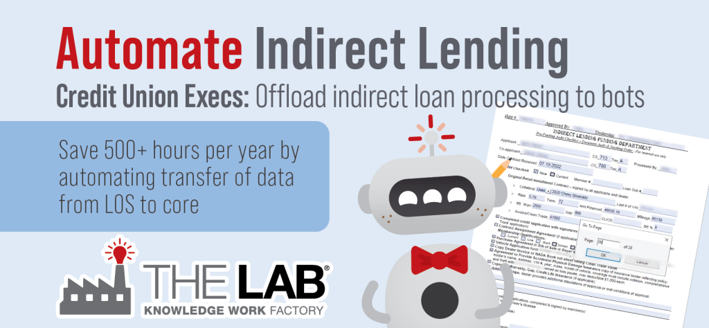 Automate Indirect Lending with Robotic Process Automation for Credit ...