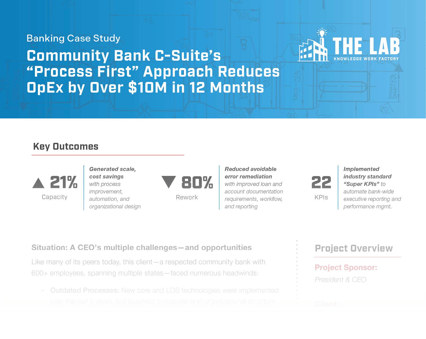 Banks & Credit Unions - The Lab Consulting