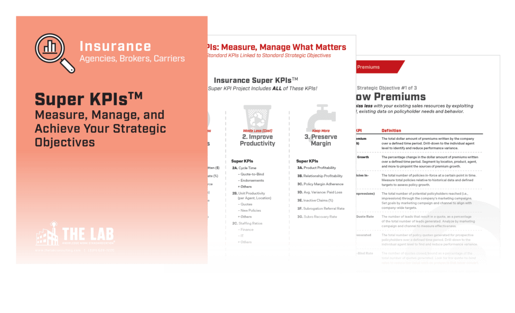 Super KPIs: Insurance - The Lab Consulting