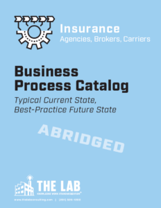 Business Process Catalog: Insurance - The Lab Consulting